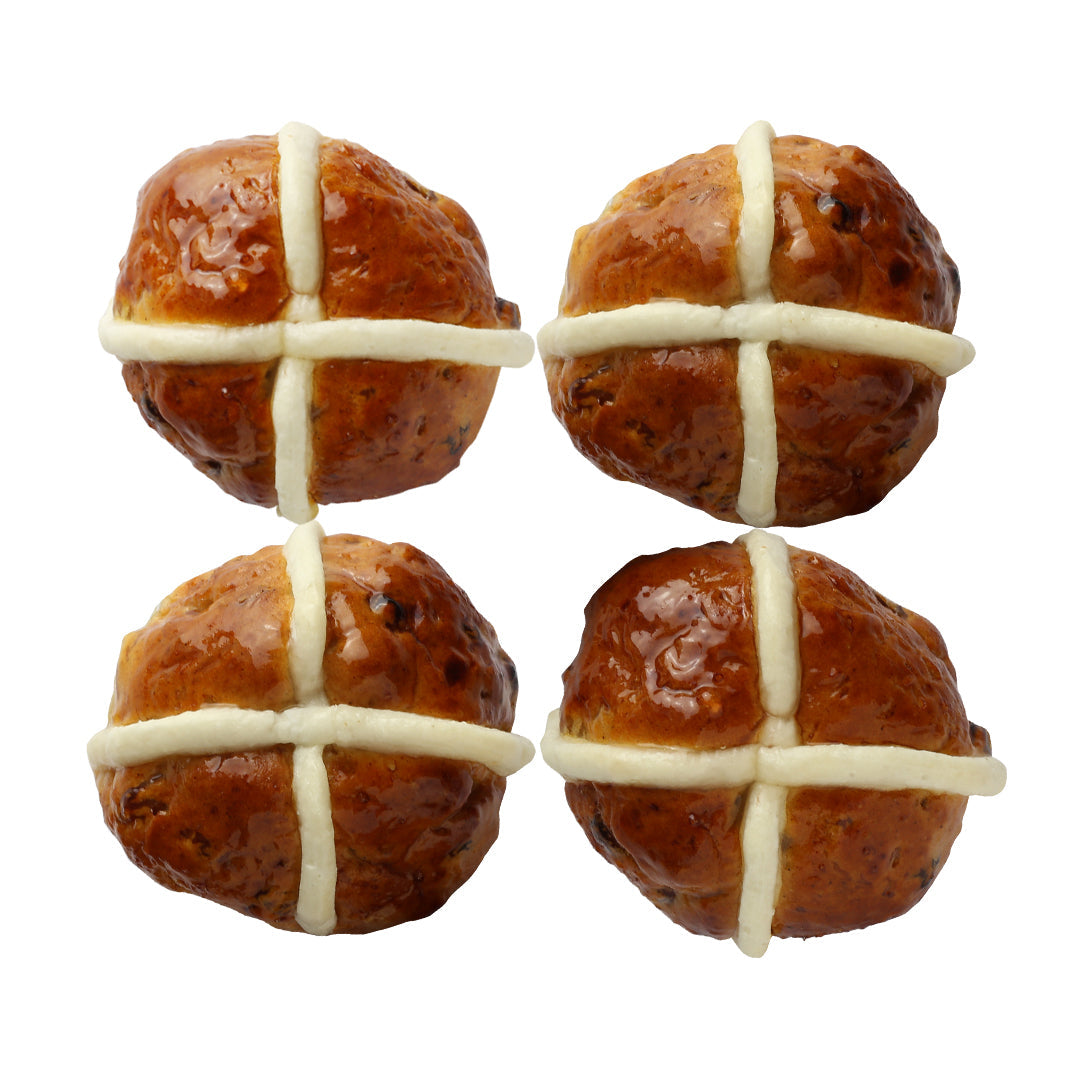 SKINNY GENIE Hot Cross Bun, 4 Pcs Online
